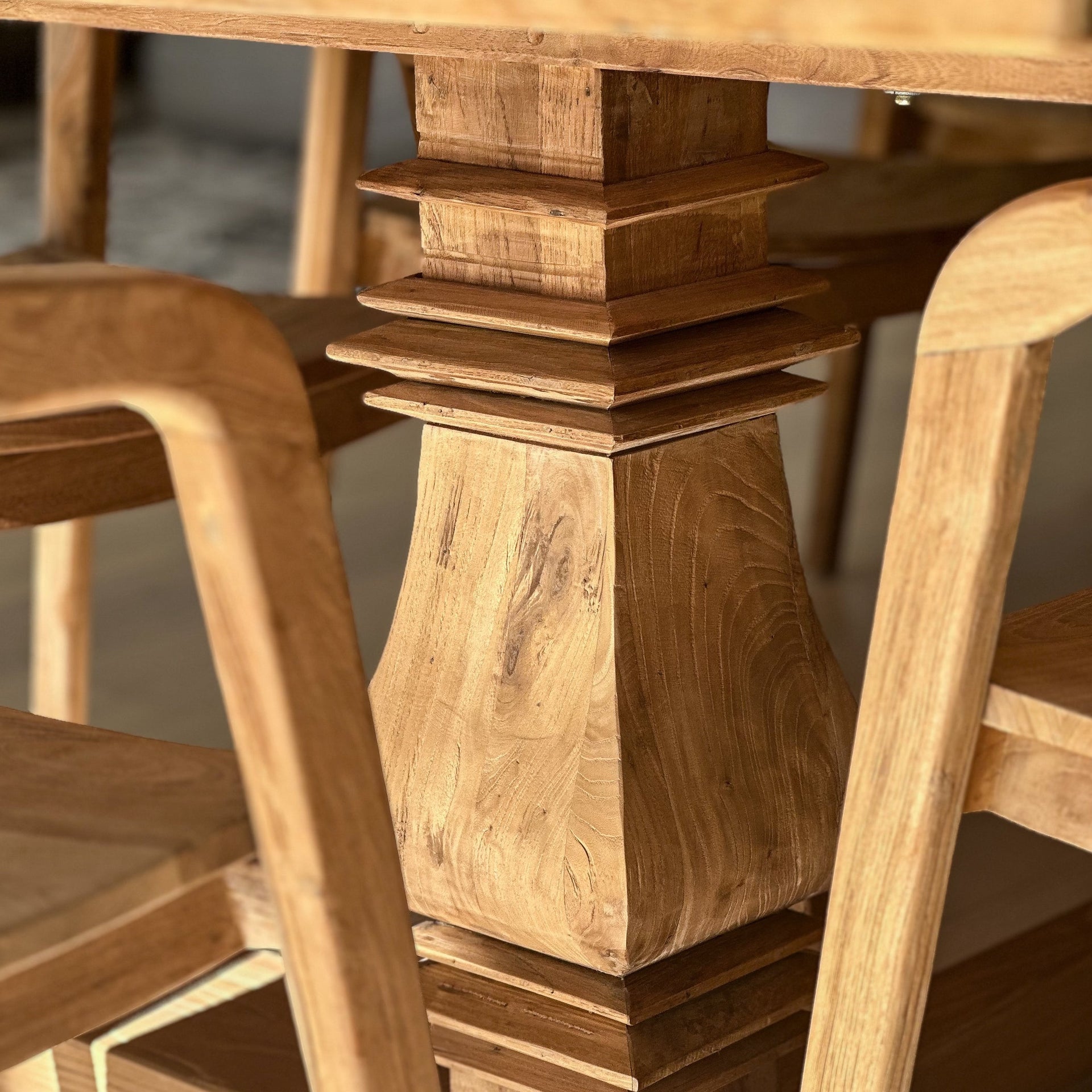 Mulhouse Rectangle Dining Table | 3 Sizes – Swish Furniture, Gifts ...