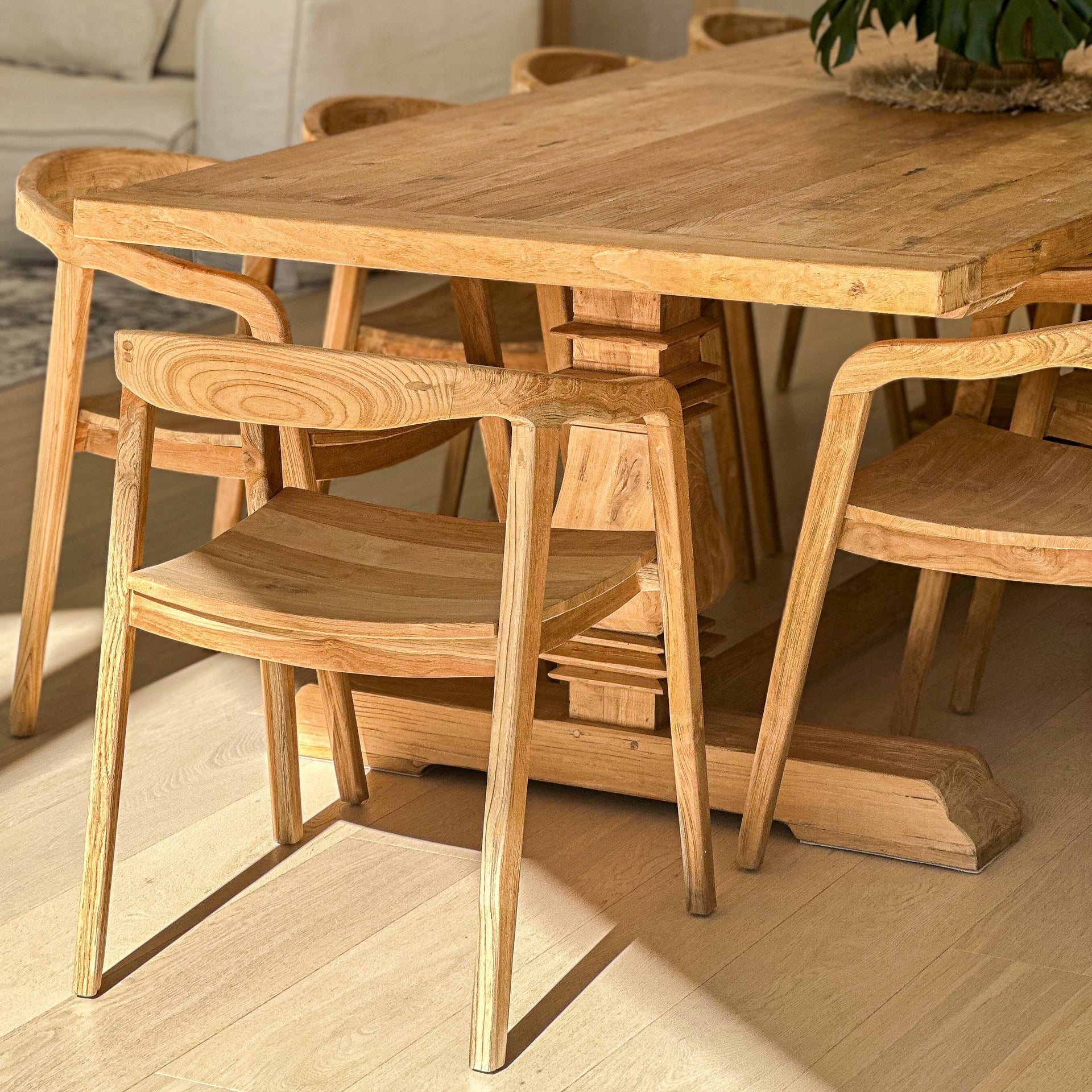 Mulhouse Rectangle Dining Table | 3 Sizes – Swish Furniture, Gifts ...